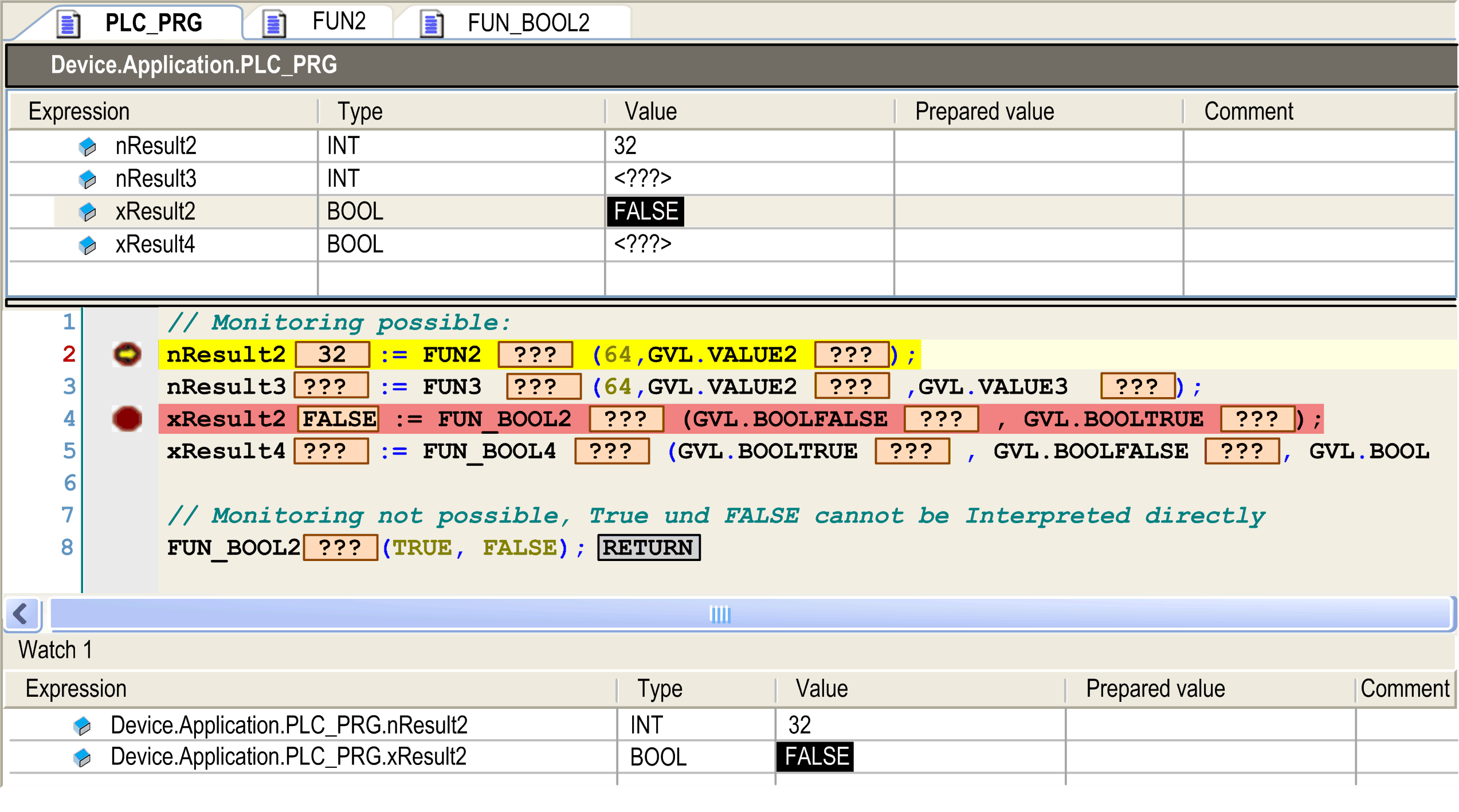 Attribute monitoring